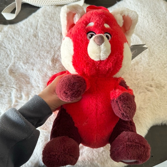 Disney | Bags | Turning Red Panda Mei Lee Plush Disney Backpack Stuffed ...